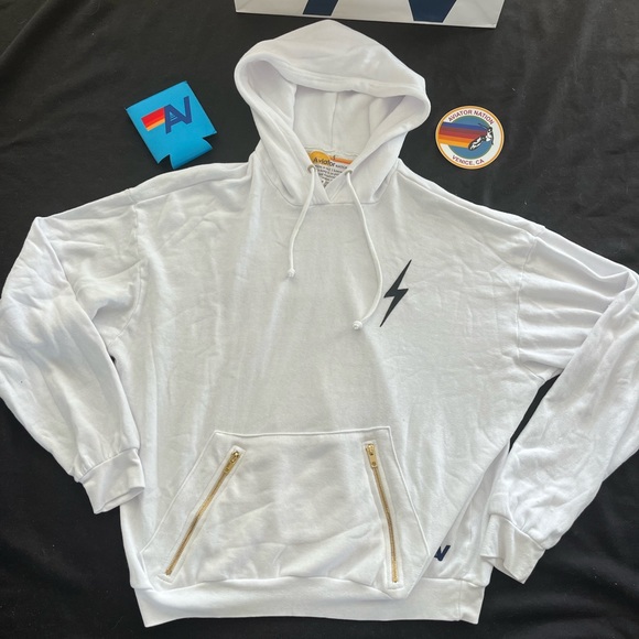 Aviator Nation | Tops | Nwt Aviator Nation Bolt Stitch Relaxed Pullover ...